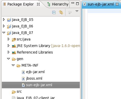 JavaScout :: Tutorial: Session Bean mit DB-Zugrif, EJB-Standardf - Hypersonic Datenbank